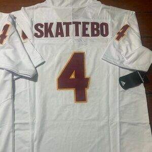 adidas | Shirts | Adidas Arizona State Sun Devils Cam Skattebo Jersey ...